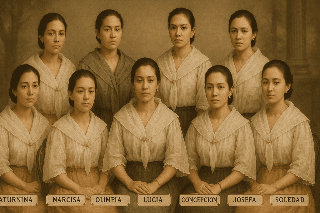 The Nine Sisters of Jose Rizal - Jose Rizal
